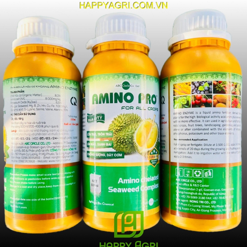Phân Bón Hữu Cơ Amino Pro Giá Rẻ, Uy Tín Nhất Hiện Nay