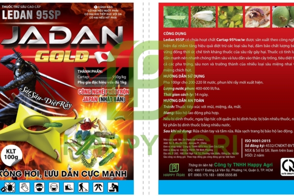 Thuốc trừ sâu Ledan 95SP - Happy Agri