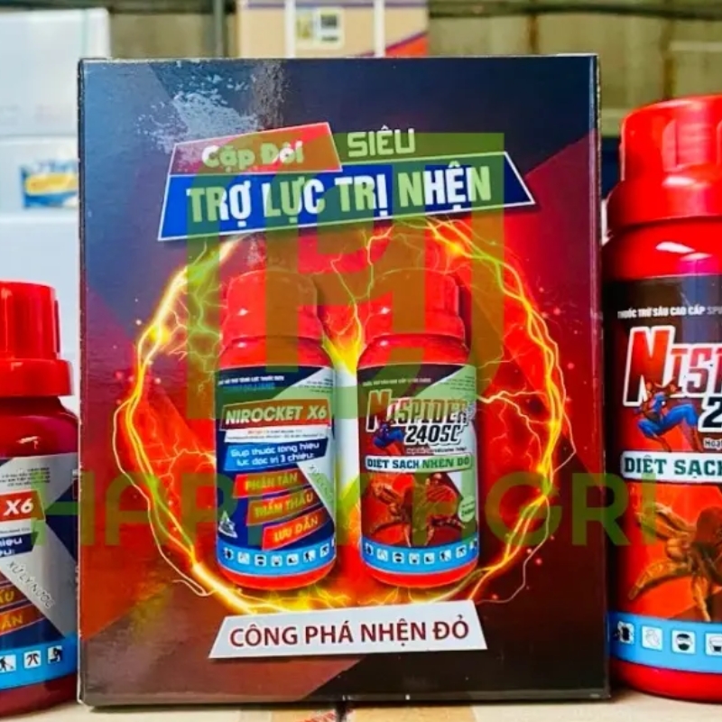 Cặp Đôi Siêu Trợ Lực Trị Nhện Đỏ Cao Cấp - Giá Tốt