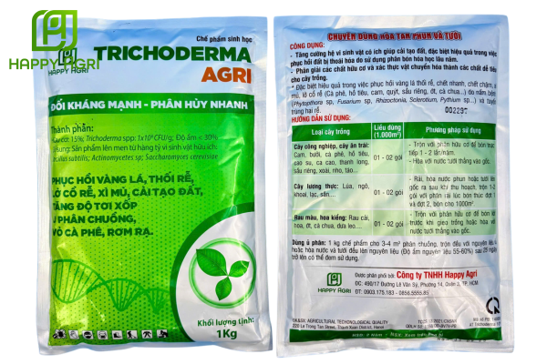 Chế Phẩm Sinh Học - TRICHODERMA AGRI 1KG