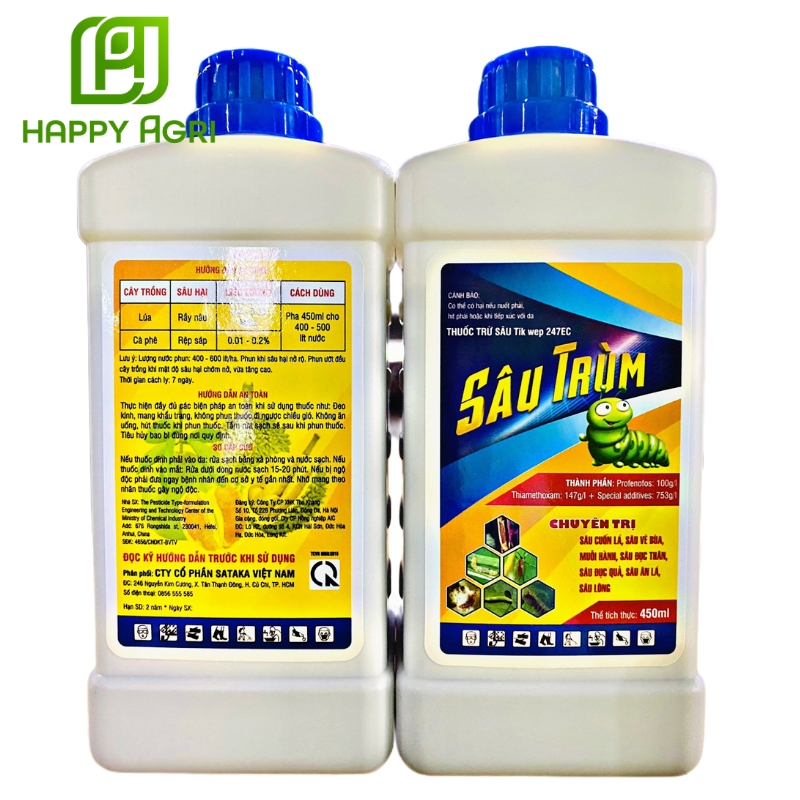Thuốc Trừ Sâu TikWep 247EC Hiệu Sâu Trùm Chất Lượng