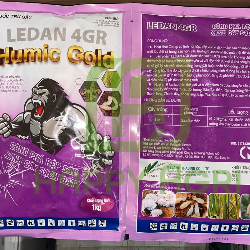 Đặc Trị Sâu Kháng Thuốc Ledan 4GR Humid Gold Chất Lượng